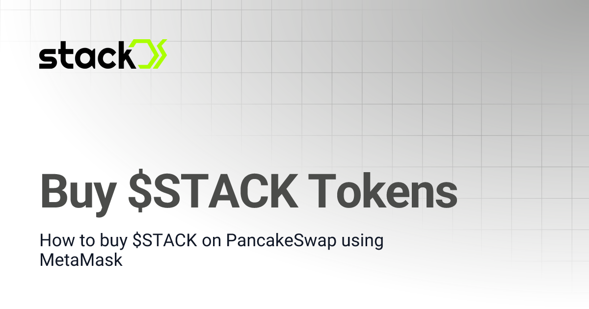 Buy $STACK Tokens | StackOS Docs